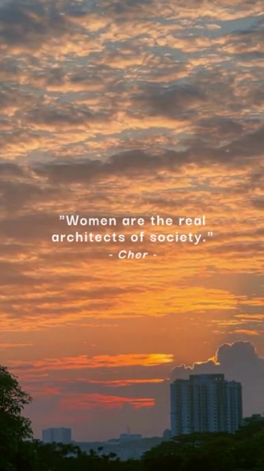 Copy of women's quote | PosterMyWall