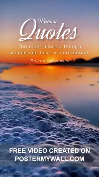 Copy of women's quote | PosterMyWall