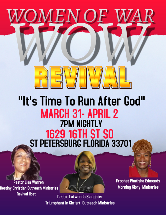 Women's Revival Template | PosterMyWall