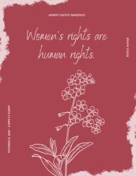 Modern Human Rights Day Flyer Template | PosterMyWall
