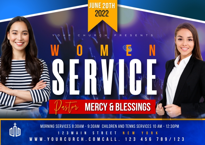Women's service Template | PosterMyWall