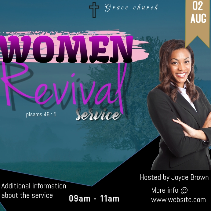 Women's service Template | PosterMyWall