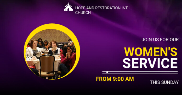 Copy of women's service | PosterMyWall