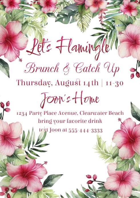 Women's Summer Gettogether Invitation Template | PosterMyWall