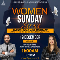 women's sunday Template | PosterMyWall