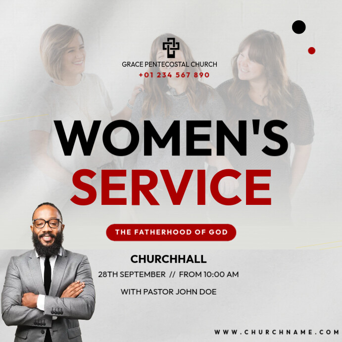 women's sunday Template | PosterMyWall