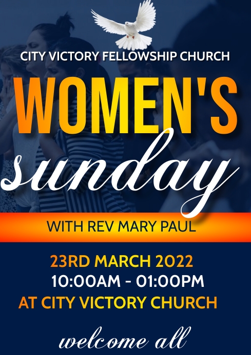 Copy of Women's Sunday | PosterMyWall