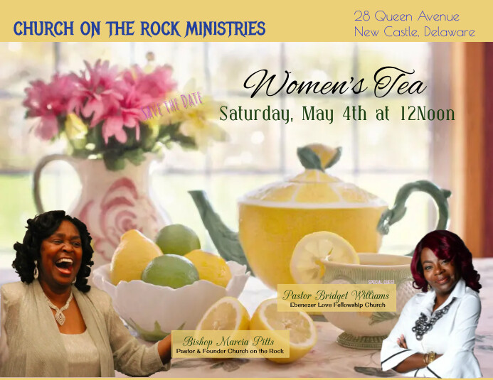 Women's Tea Party Template | PosterMyWall