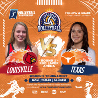 Volleyball Tournament Ad Template | PosterMyWall