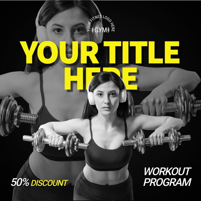 Copy of Women's Work Out | PosterMyWall