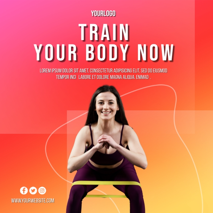 Copy of Women's Work Out | PosterMyWall