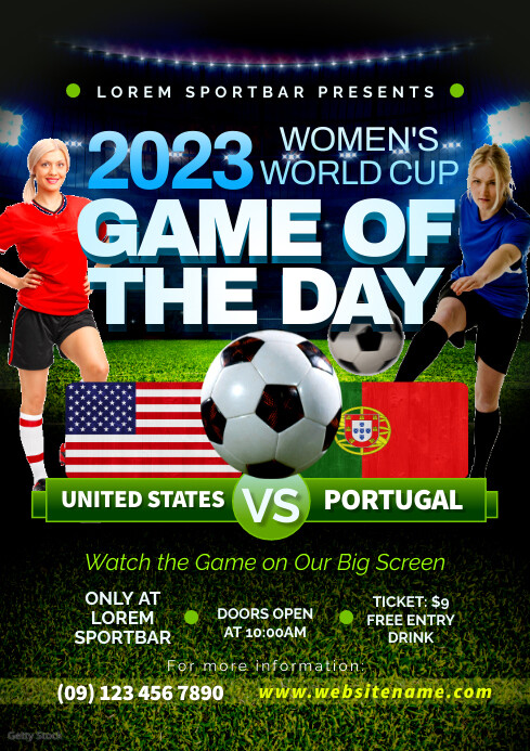 Copy of Women's World Cup Flyer | PosterMyWall