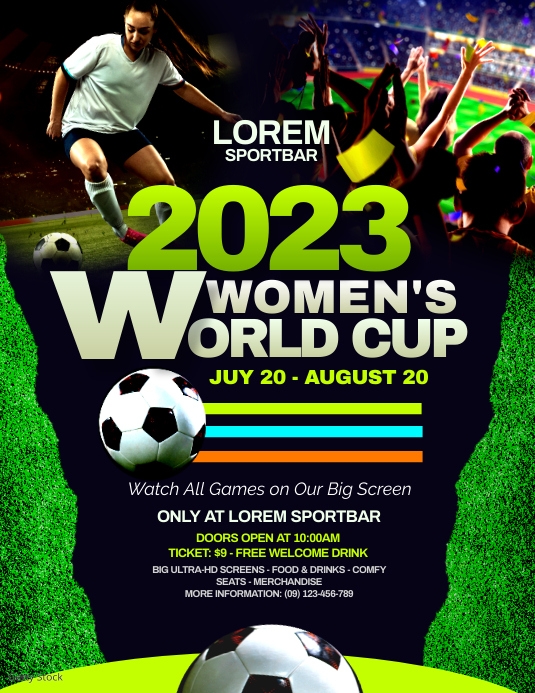 Copy of Women's World Cup Flyer | PosterMyWall