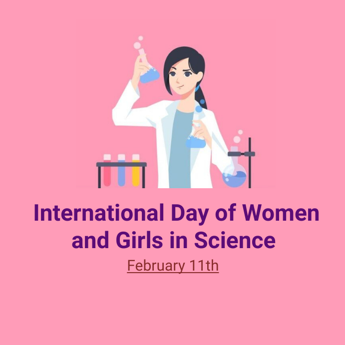 women and girls in science Template | PosterMyWall