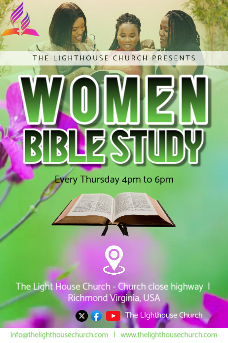 Women Bible Study Template | PosterMyWall