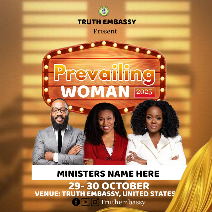 Women church flyer design Template | PosterMyWall