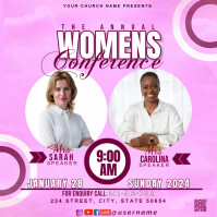 Women Conference Template | PosterMyWall