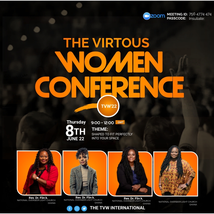 WOMEN CONFERENCE (21) Template | PosterMyWall