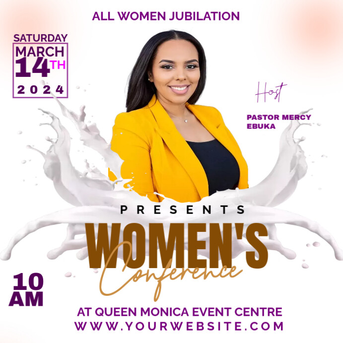 women conference (3) Template | PosterMyWall