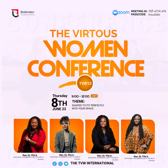 WOMEN CONFERENCE (4) Template | PosterMyWall