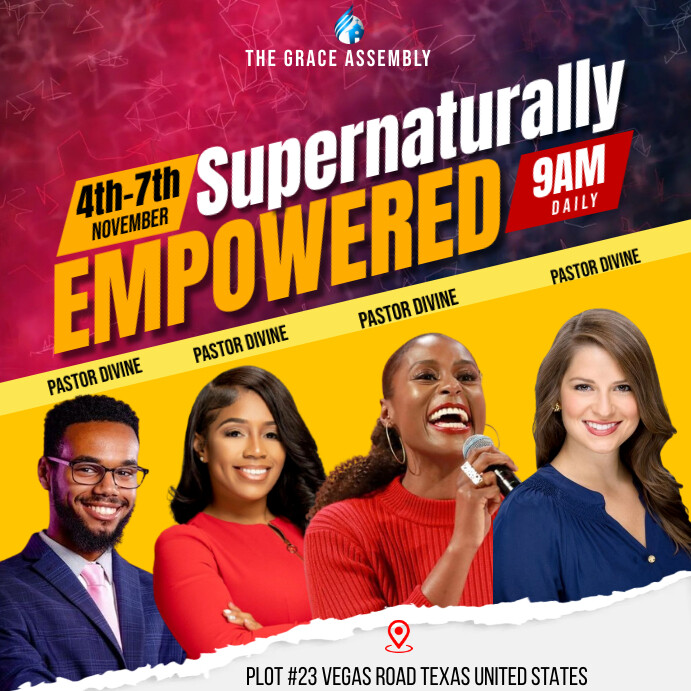 Women conference Template | PosterMyWall