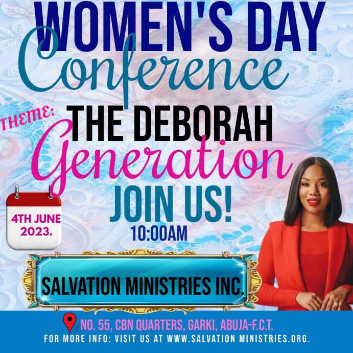 WOMEN CONFERENCE Template | PosterMyWall