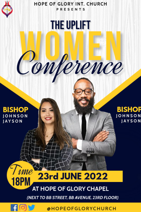 Women Conference Template | PosterMyWall