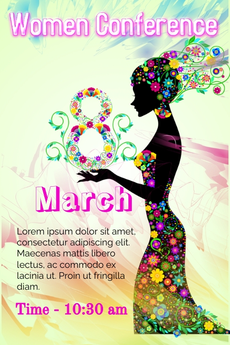Women conference Template | PosterMyWall