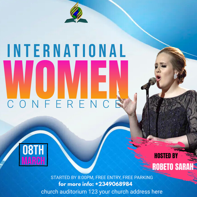 WOMEN CONFERENCE Template | PosterMyWall