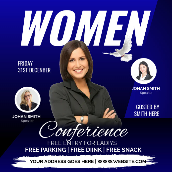 Copy of Women Conference | PosterMyWall