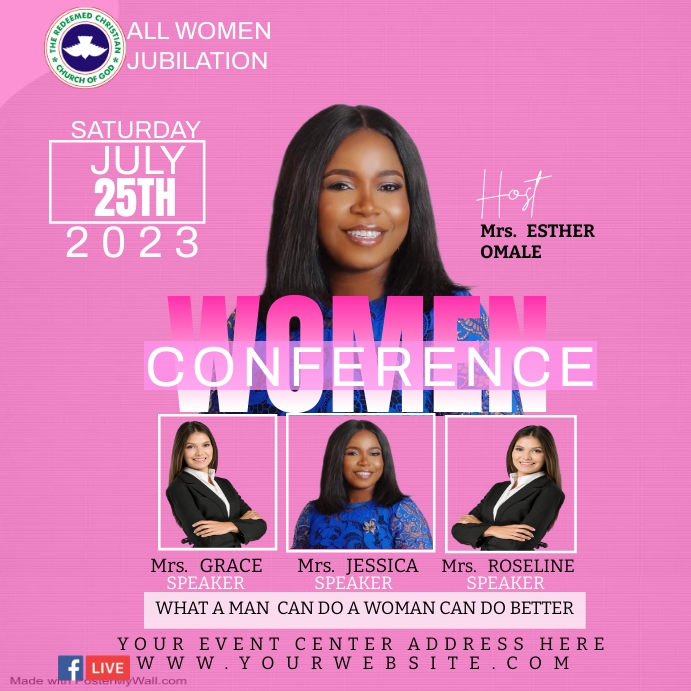 Copy of women conference | PosterMyWall