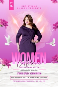 Women Conference Template | PosterMyWall