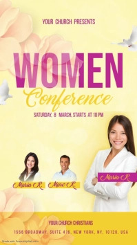 Church Women Conference Template | PosterMyWall