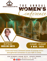 Women conference Template | PosterMyWall