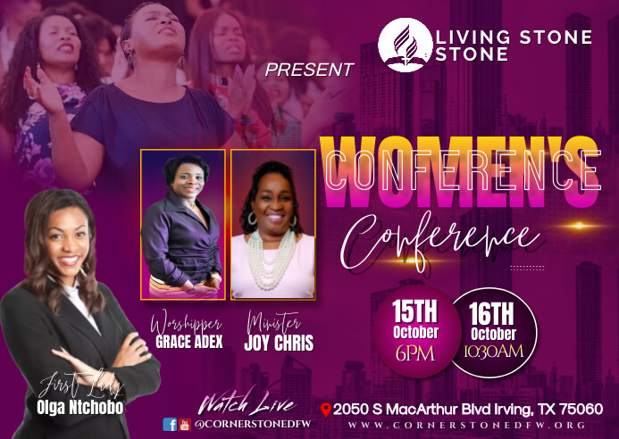 Plantilla de women conference | PosterMyWall