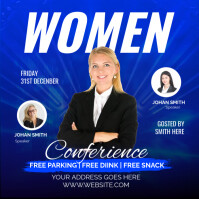 Women Conference Template | PosterMyWall