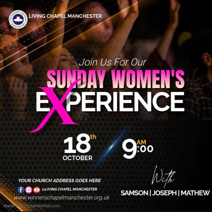 women conference Template | PosterMyWall