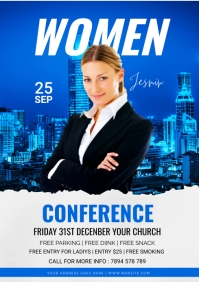 Women Conference Template | PosterMyWall