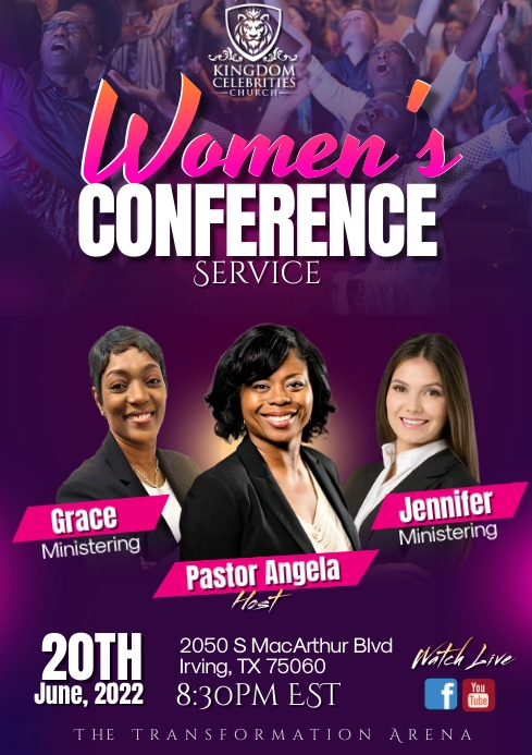 WOMEN CONFERENCE | PosterMyWall