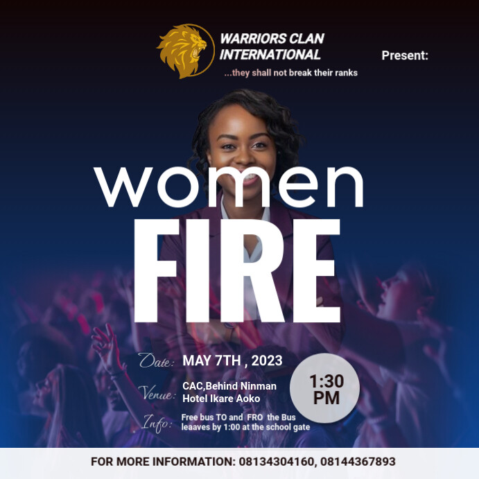 Women conference Template | PosterMyWall