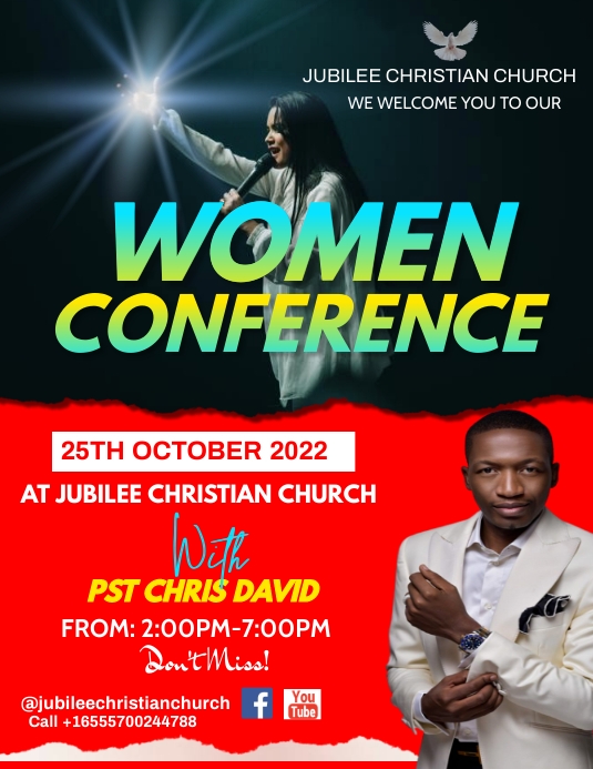 Women Conference Event Flyer Template | PosterMyWall