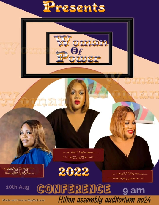 Women conference flyer (7) Template | PosterMyWall