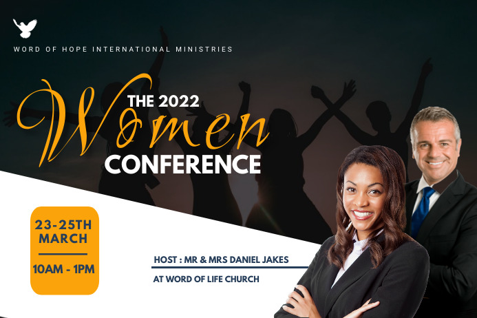 Women conference flyer Template | PosterMyWall