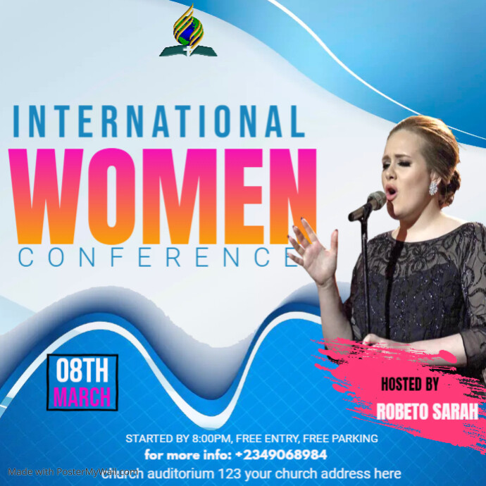 WOMEN CONFERENCE FLYER TEMPLATE | PosterMyWall