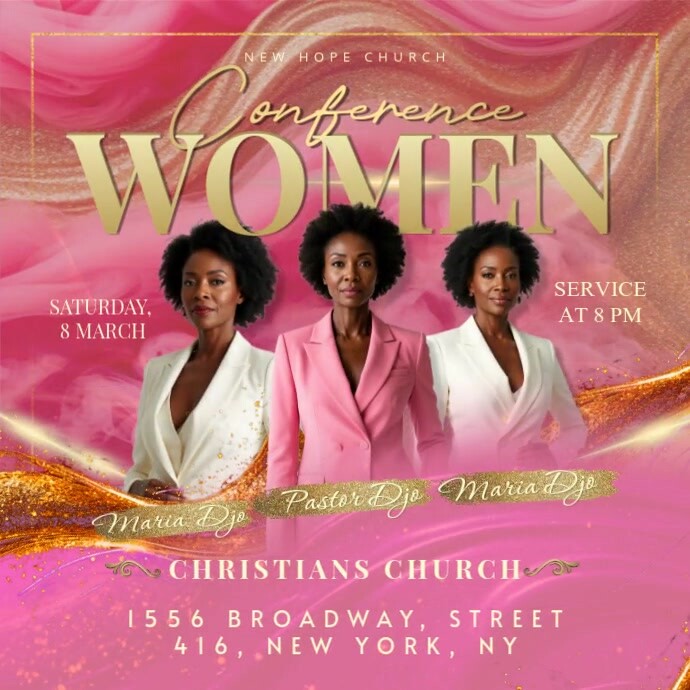 Women Conference Instagram Post Template | PosterMyWall