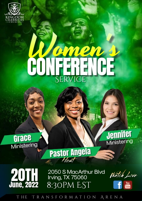 Copy of WOMEN CONFERENCE service (18) | PosterMyWall