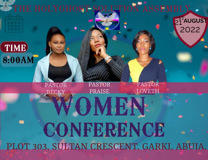WOMEN CONFERENCE TEMPLATE | PosterMyWall