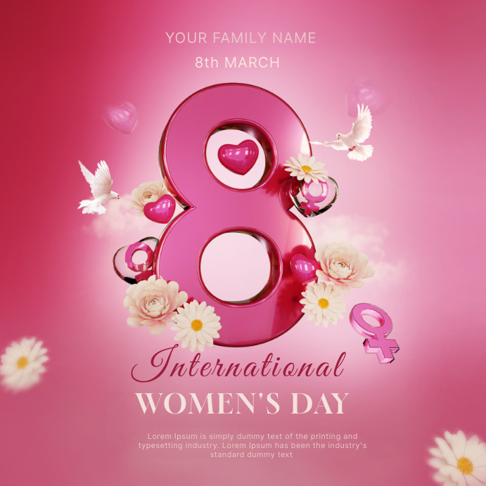 WOMEN DAY Template | PosterMyWall