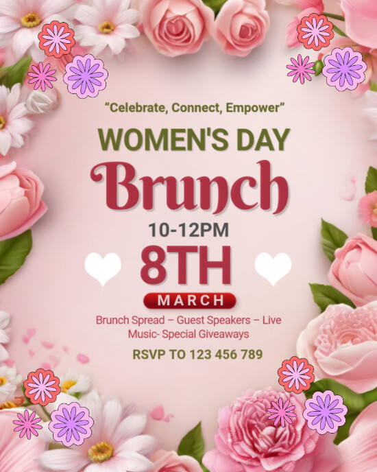 Women DAy Template | PosterMyWall