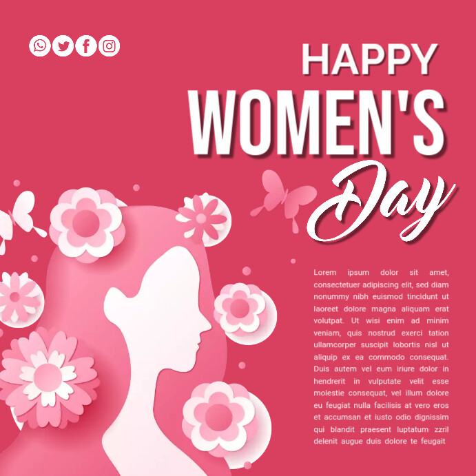 Women day Template | PosterMyWall